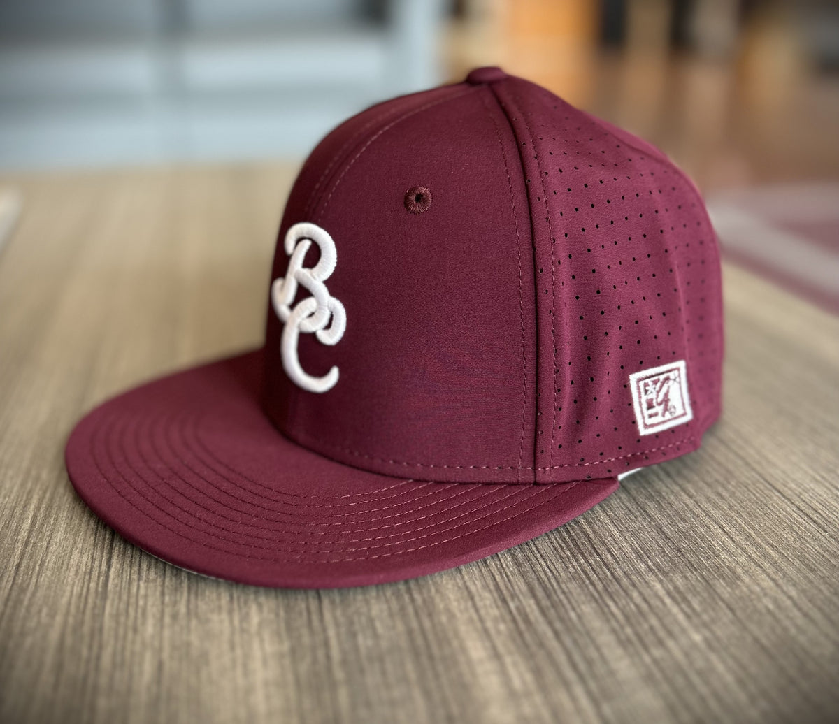 Fitted - Maroon Baseball Cap – BC Cadet Shop