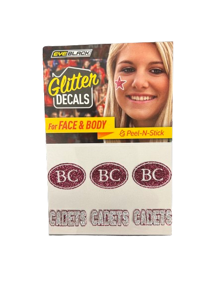 Glitter Face/Body Decals – BC Cadet Shop