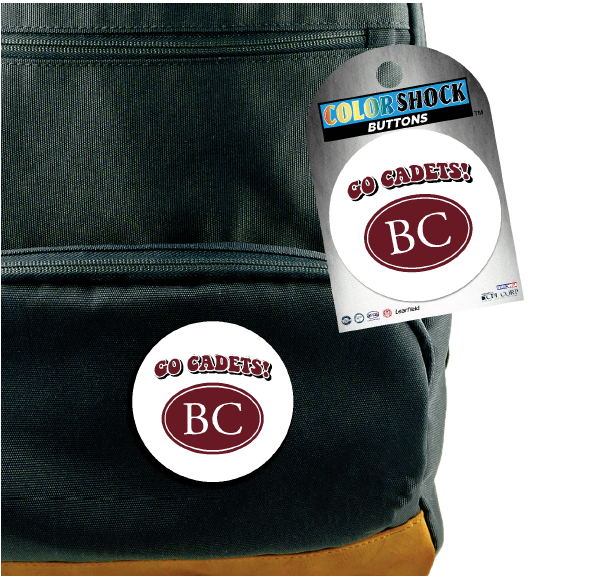 "GO CADETS!" Button – BC Cadet Shop