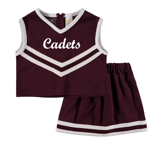 BC Two-Piece CHEER UNIFORM – BC Cadet Shop